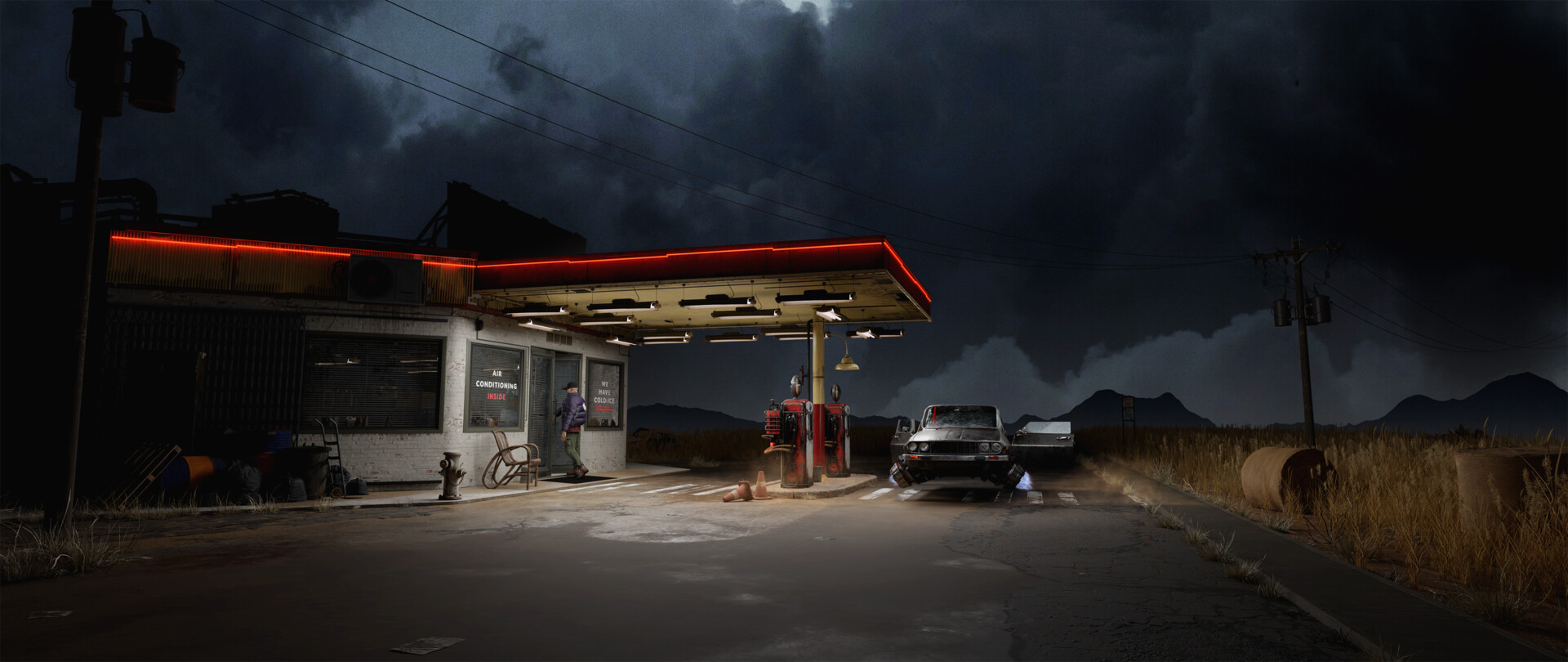 ArtStation - Gas Station #2