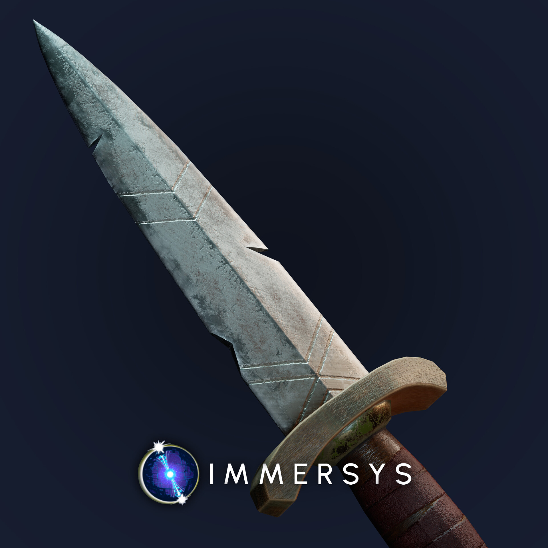 ArtStation - Stylized Rusty Dagger - Immersys