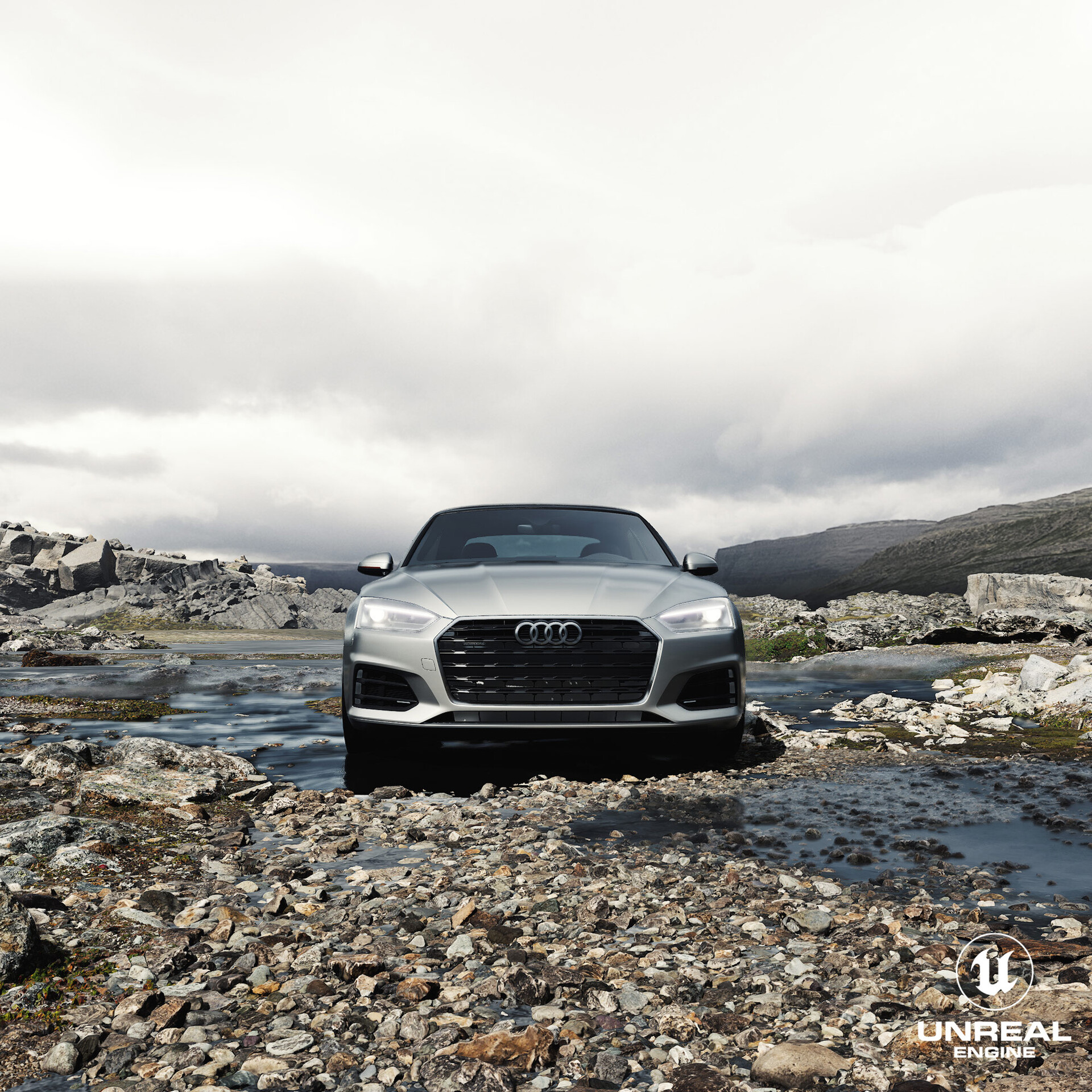 ArtStation - Realistic realtime car environment Unreal Engine 5 Lumen ...