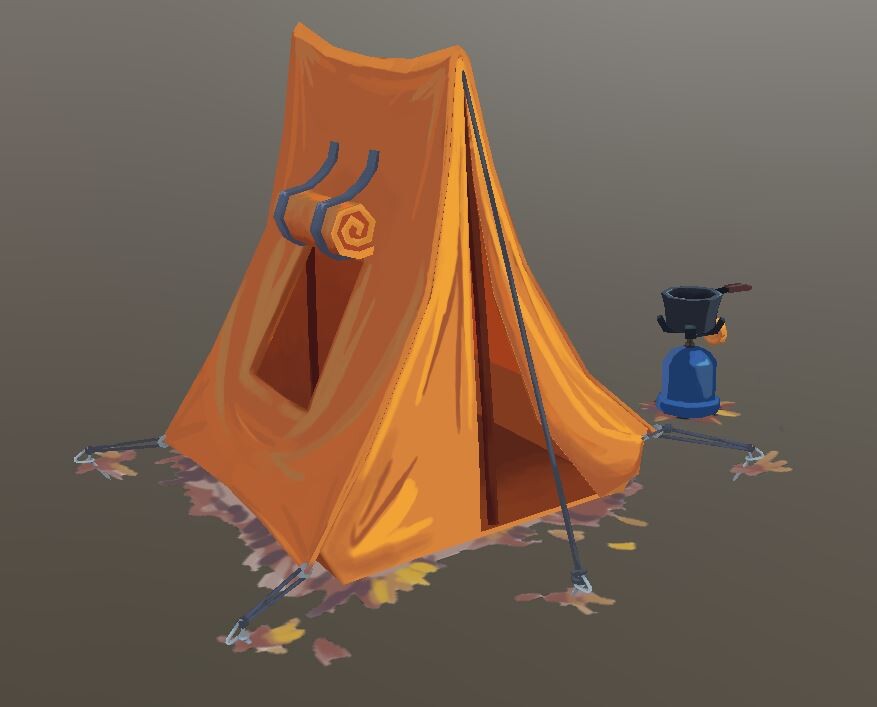 ArtStation - Tent Scene