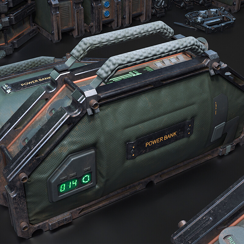 ArtStation - Industrial power bank