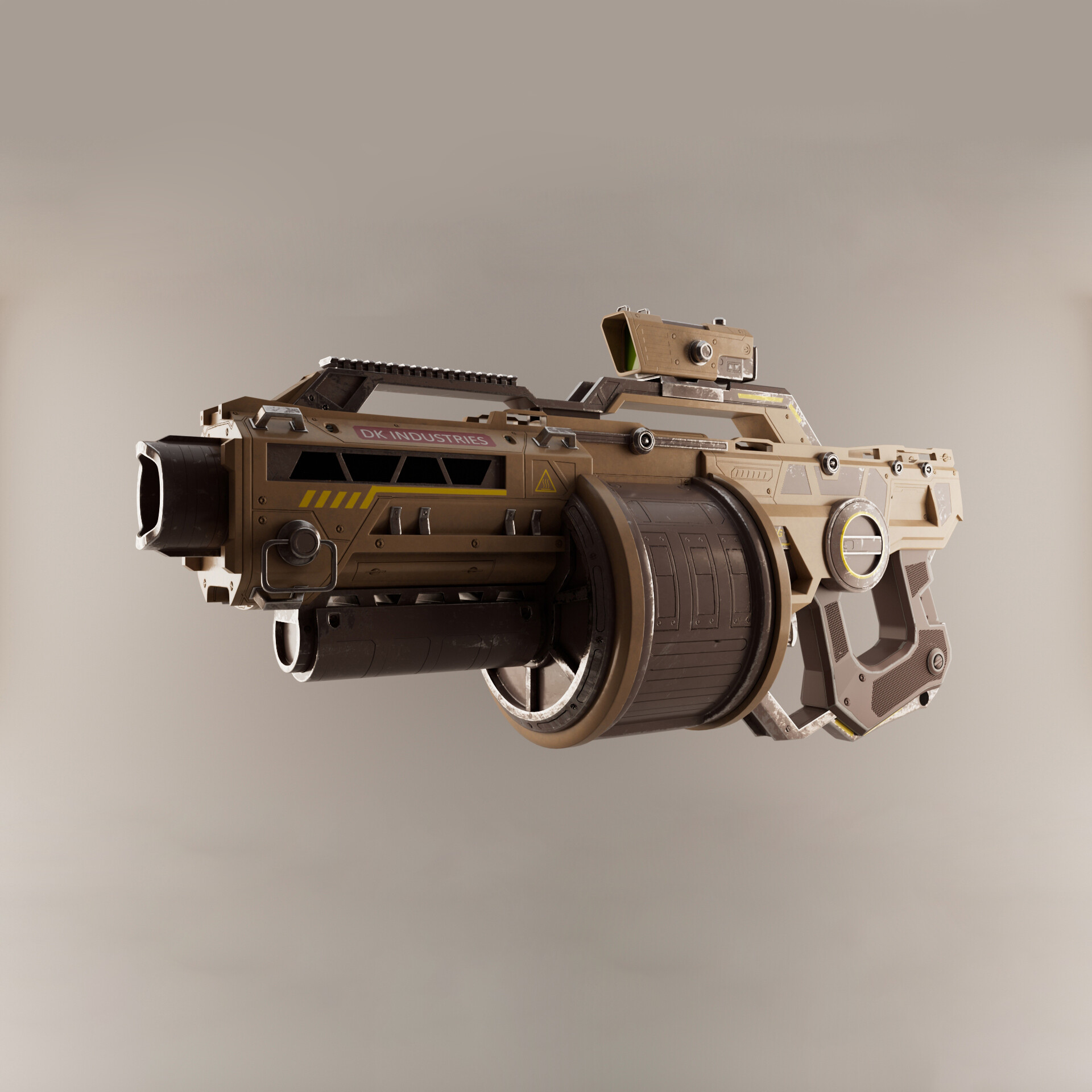 ArtStation - Grenade Launcher