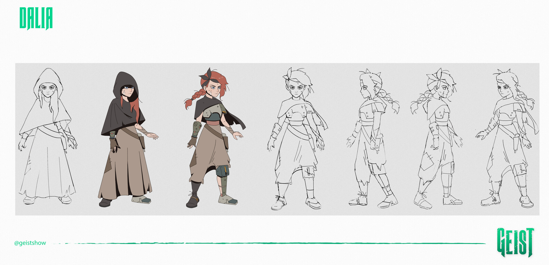 ArtStation - Dalia - Character Design