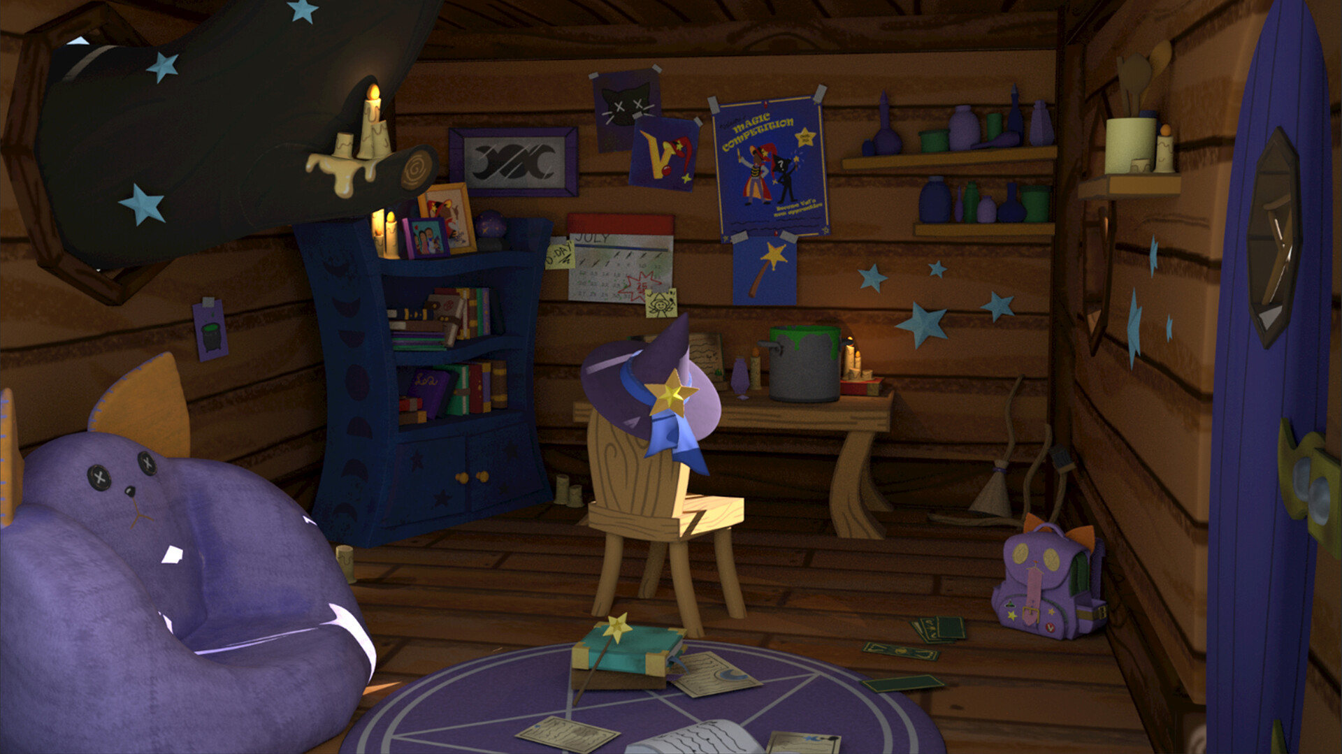 ArtStation - Witch Treehouse Hideout