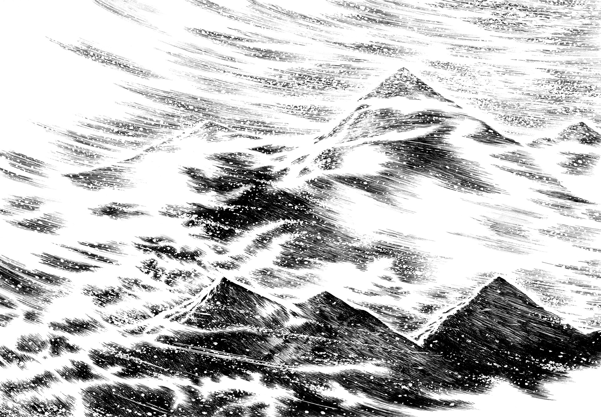 ArtStation - Snowstorm-Comic book Art