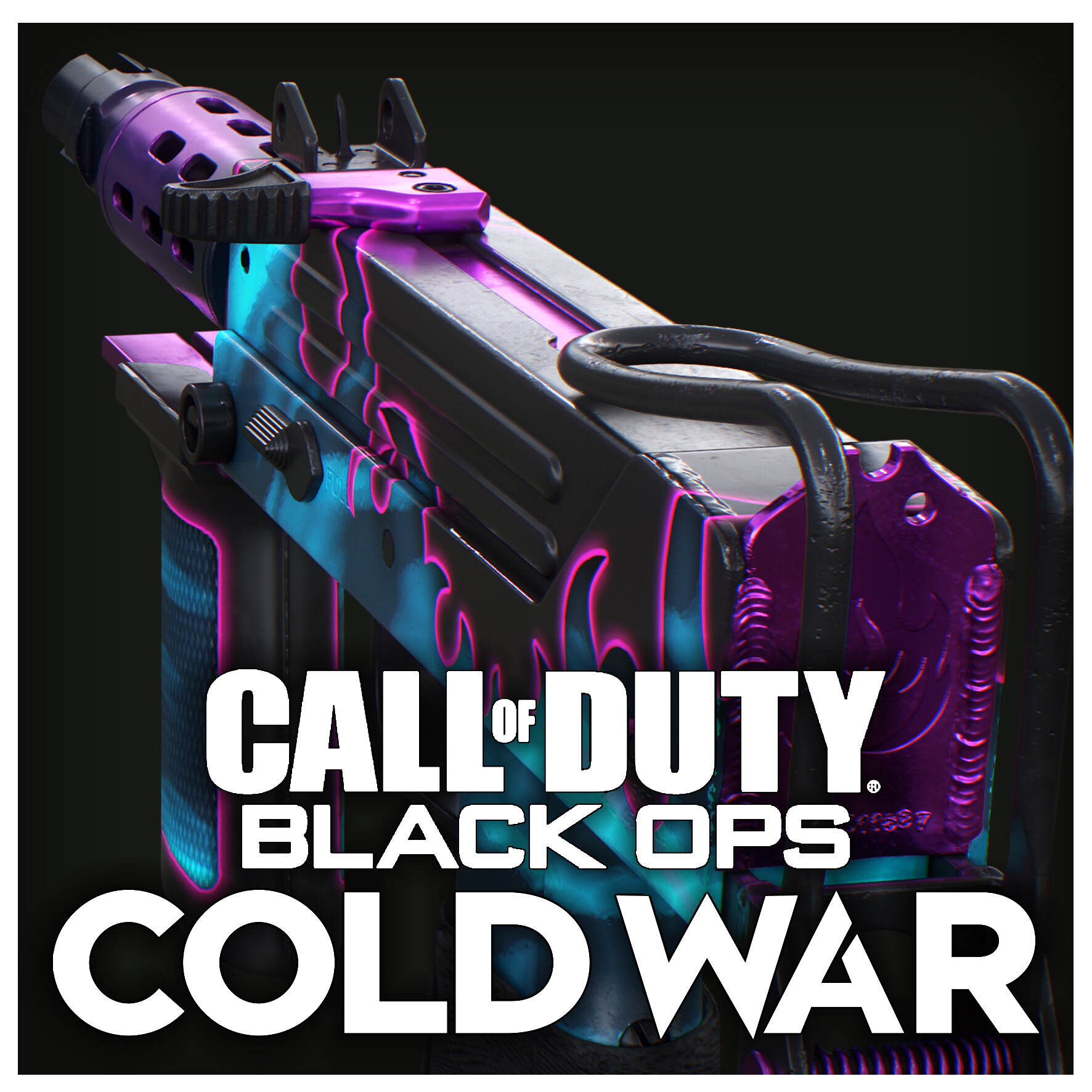 ArtStation - Call of Duty: Black Ops Cold War | "Incinerator" MAC-10 ...