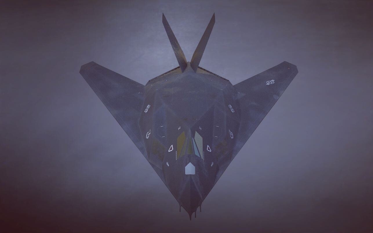 ArtStation - F-117 Nighthawk