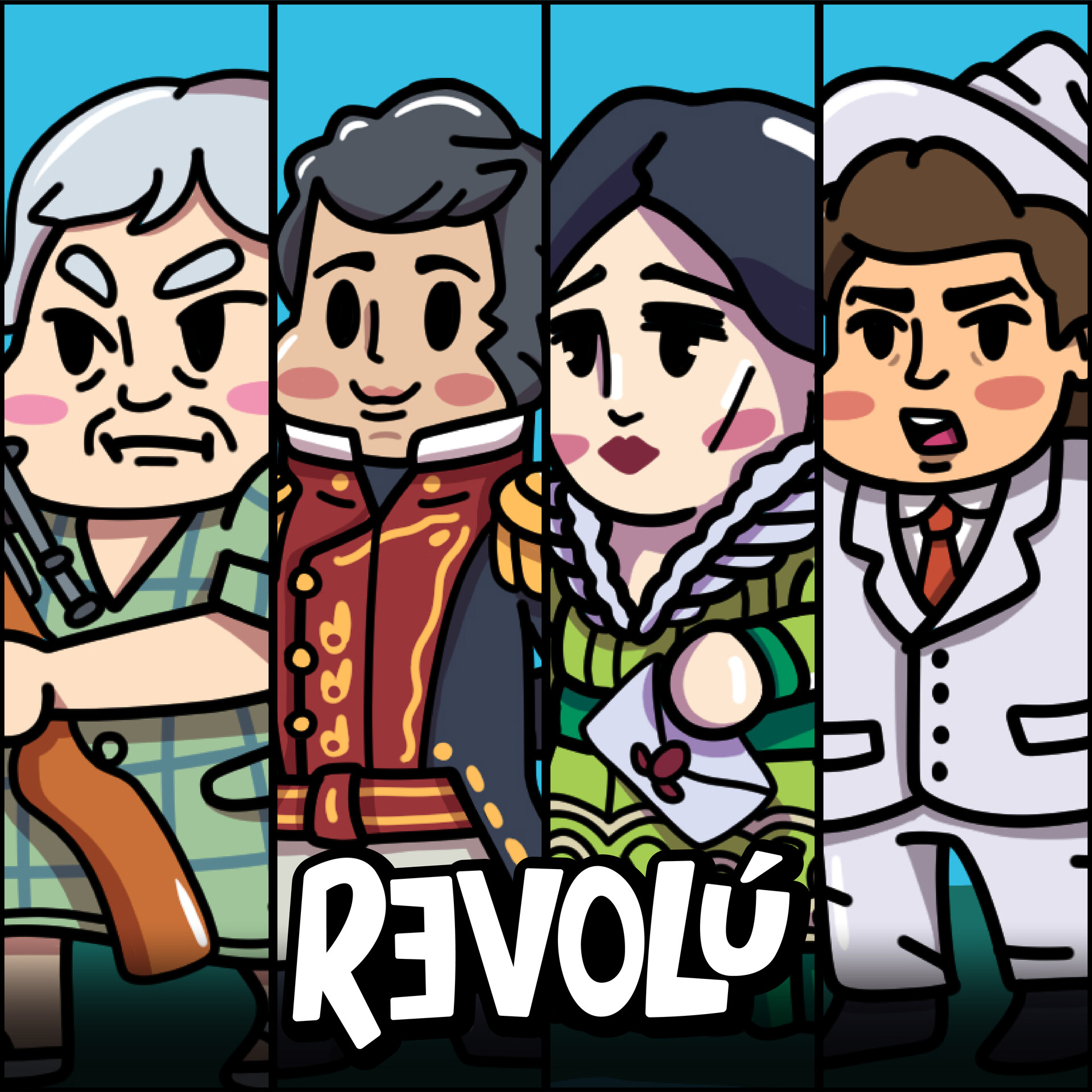 ArtStation - Revolú: Blanca Canales, Valero, Barbudo, Capetillo
