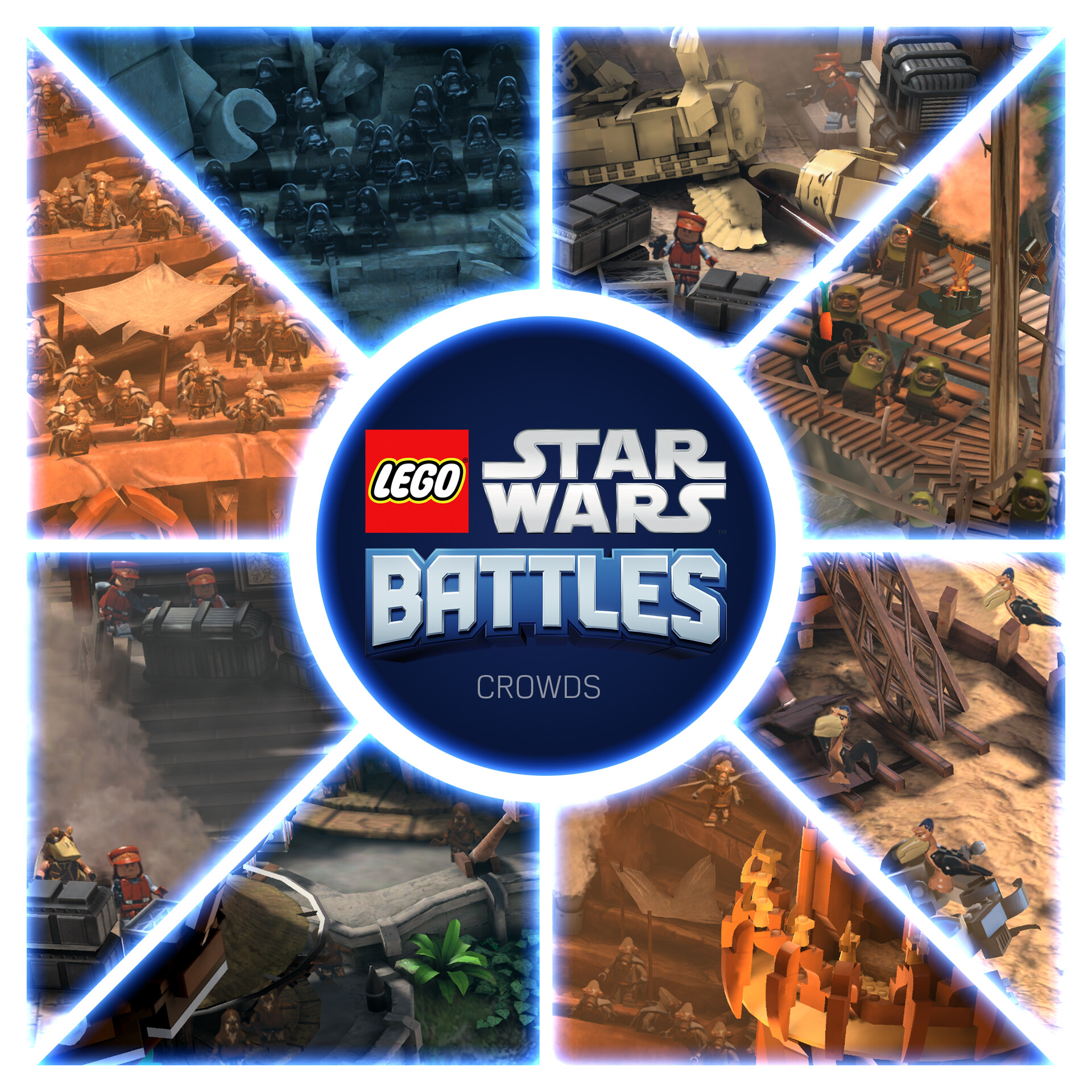 ArtStation - Lego Star Wars Battles - Crowds