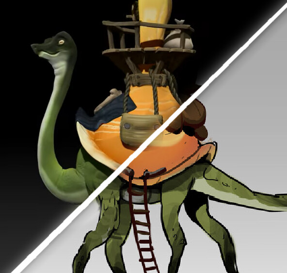 ArtStation - 3d mount