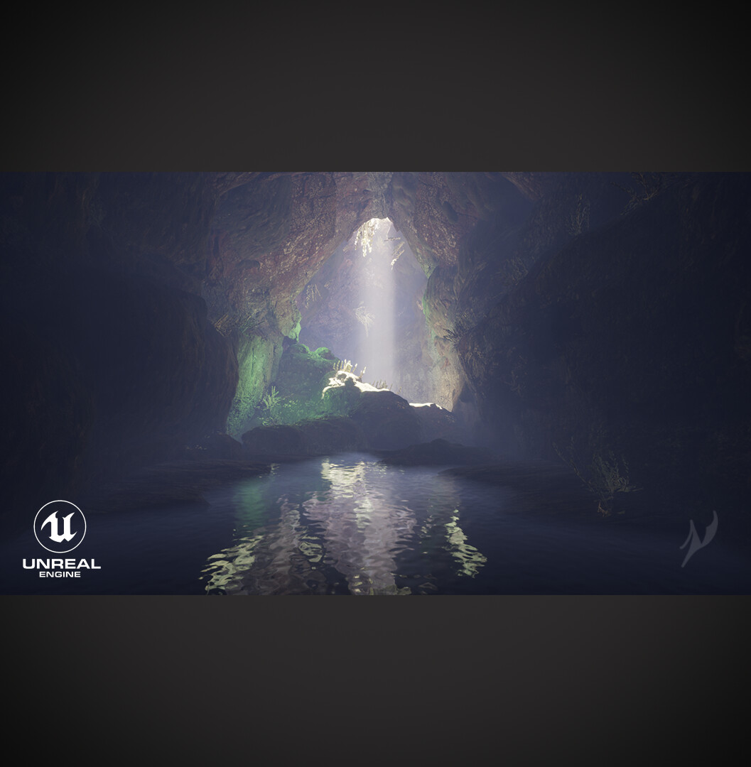 ArtStation - Hidden Cavern