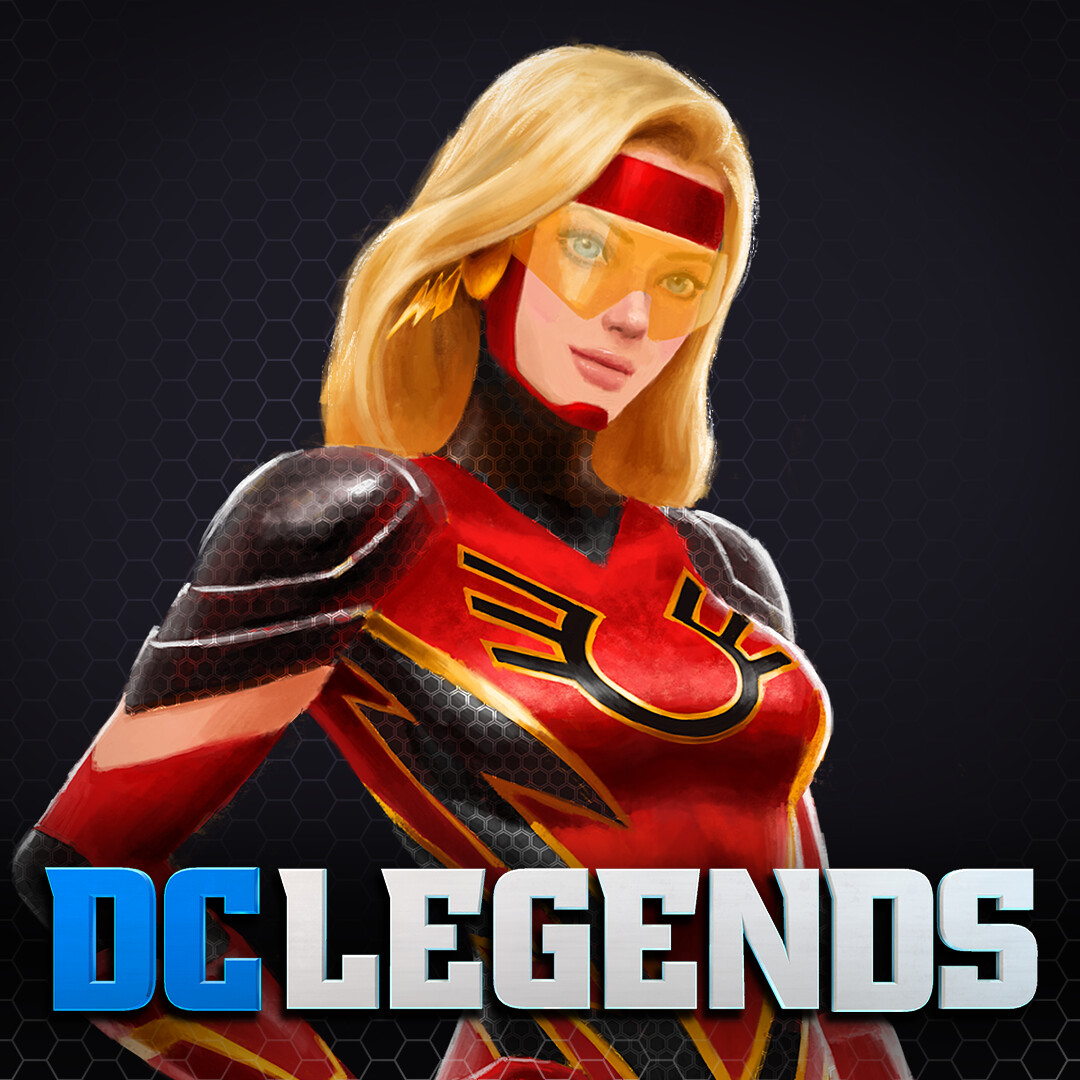 ArtStation - DC Legends Jesse Quick concept art by NRG
