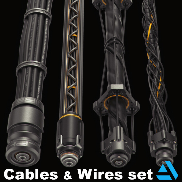ArtStation - Cables & Wires