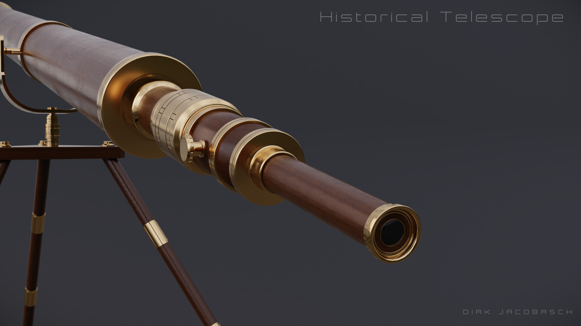 ArtStation - Historical Telescope