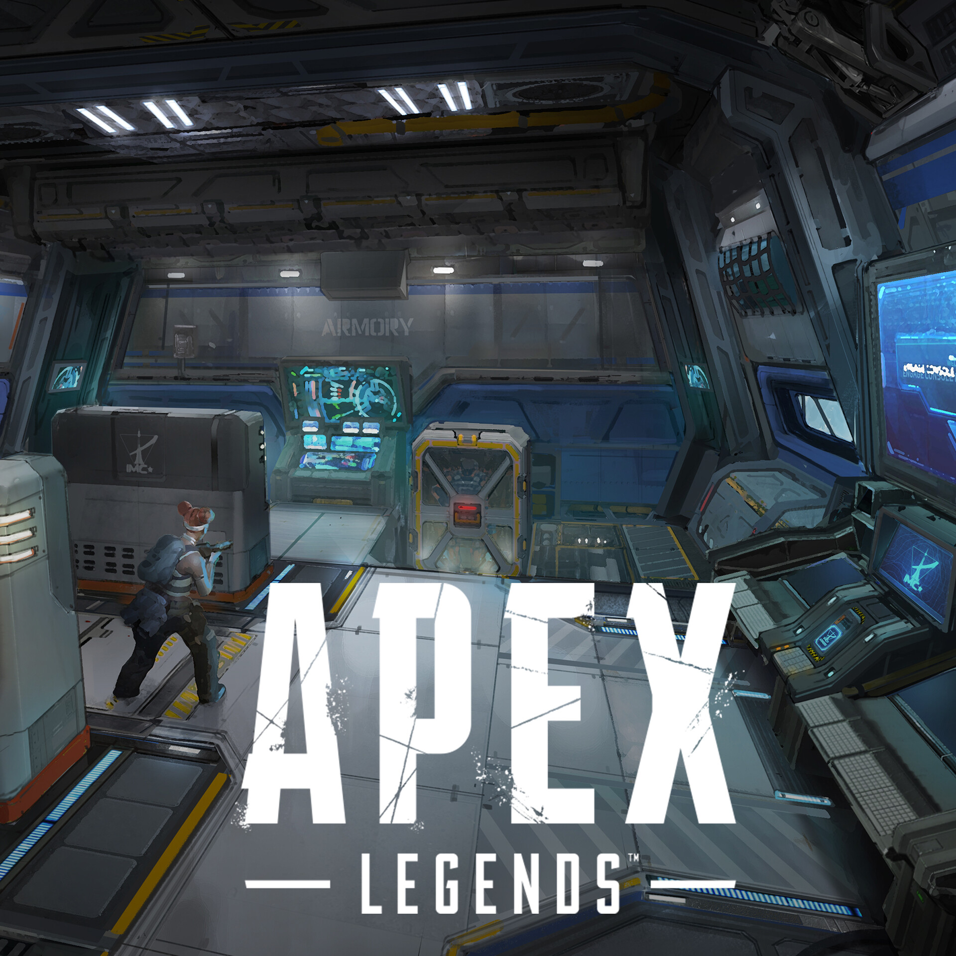ArtStation - Season 13 Apex Legends IMC Armory