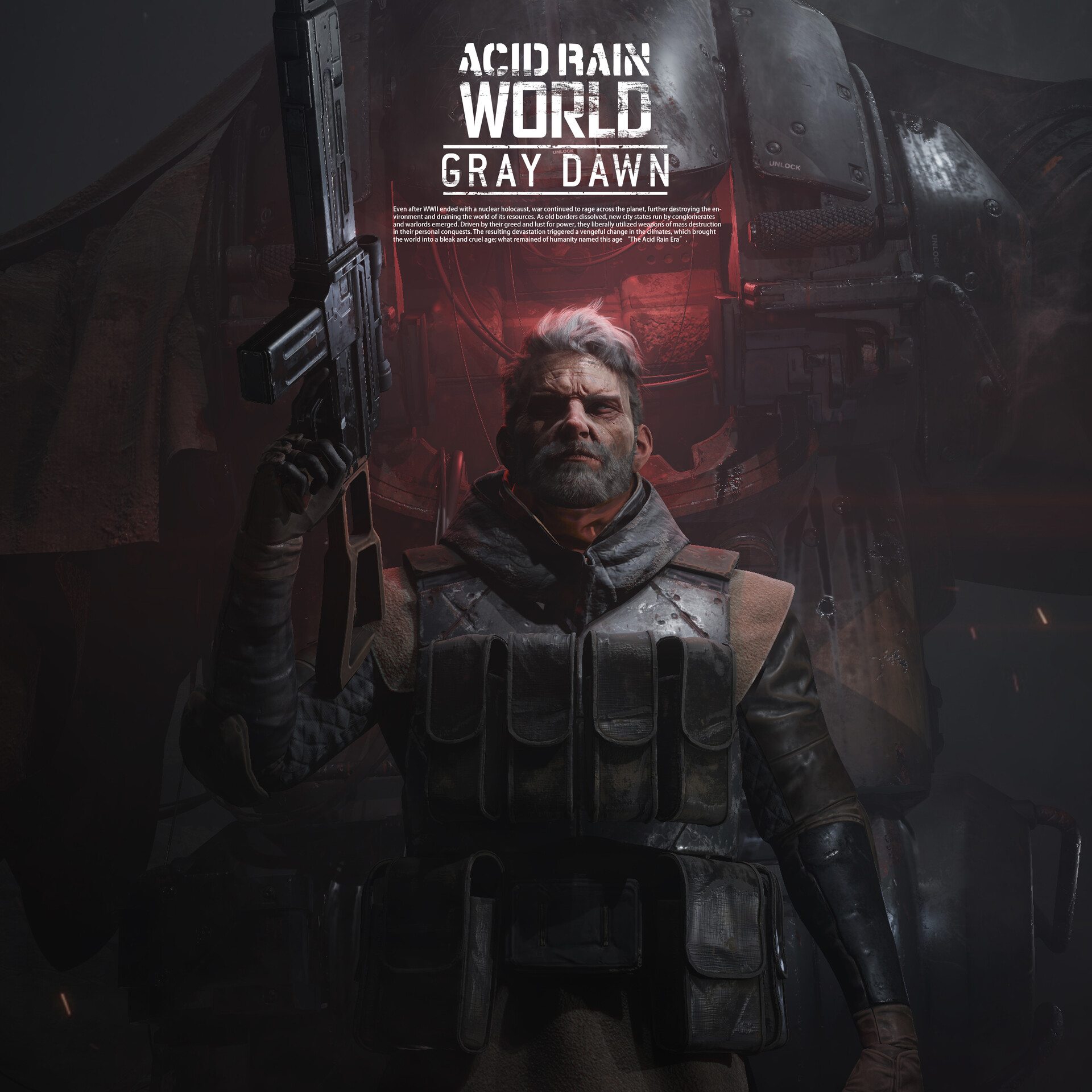 ArtStation - Acid Rain World poster - Bob