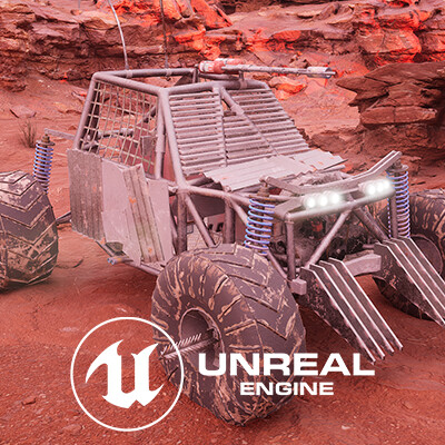 ArtStation - Post-Apocalyptic Buggy