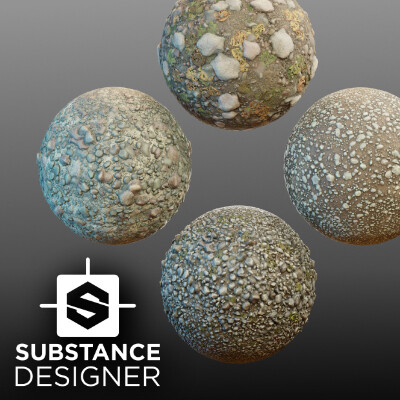 ArtStation - Ground & Stones Materials Collection