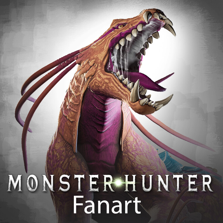 ArtStation - MHW ODOGARON REWORK - FANART