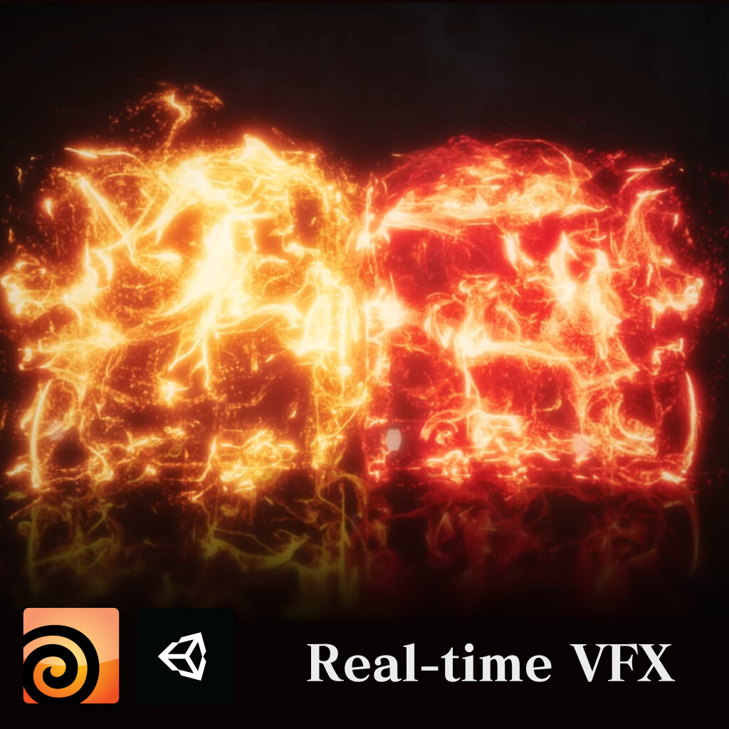 ArtStation - RealtimeVFX wip.R&D and breakdown of VisualEffectGraph.