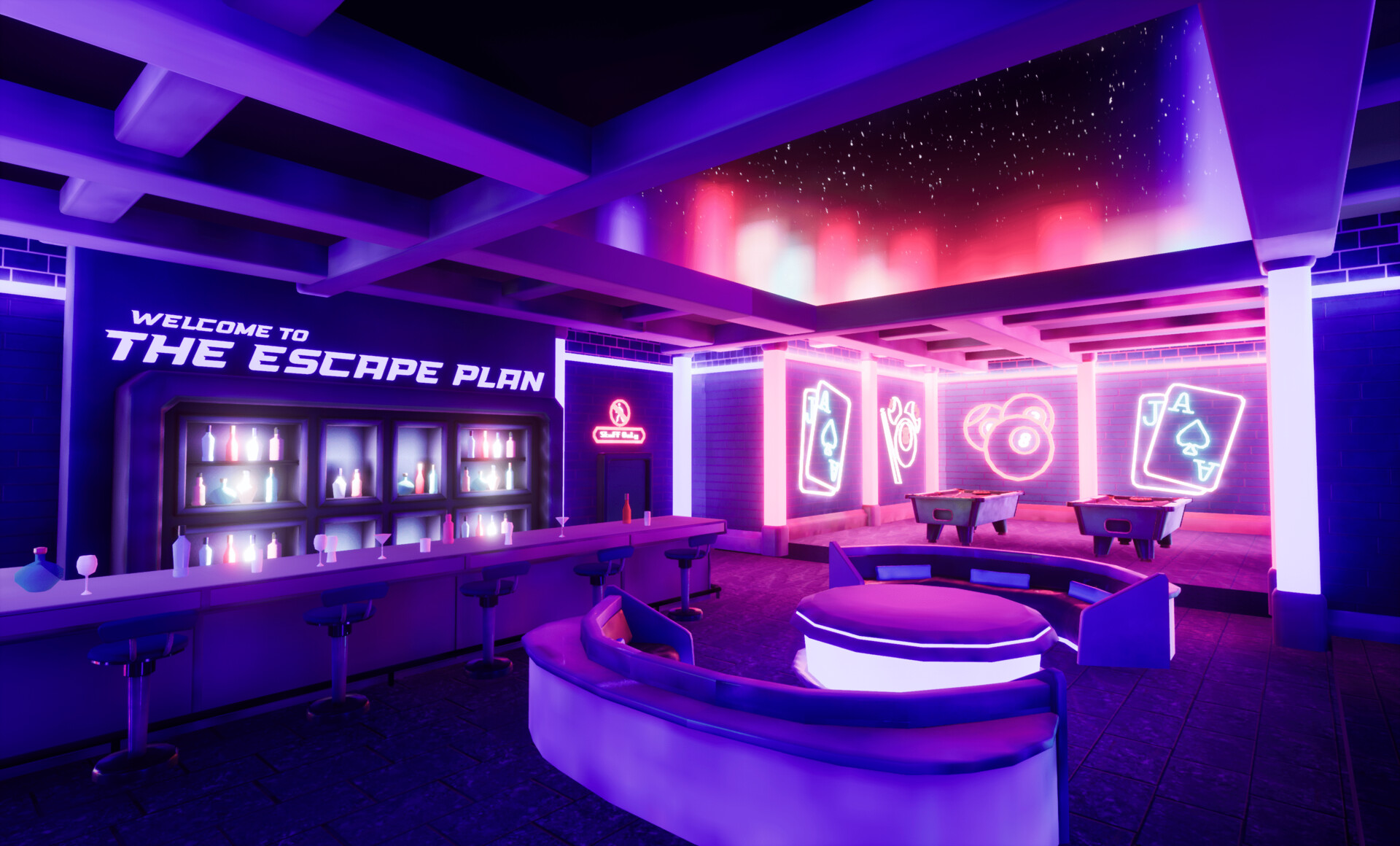 ArtStation - The Escape Plan - Space Bar