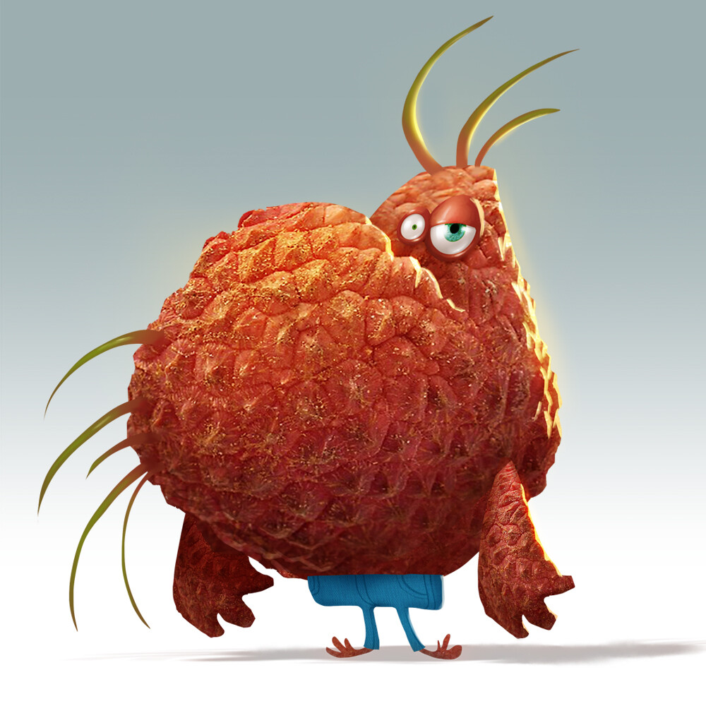 ArtStation - Kubus Play - Raspberry Lychee