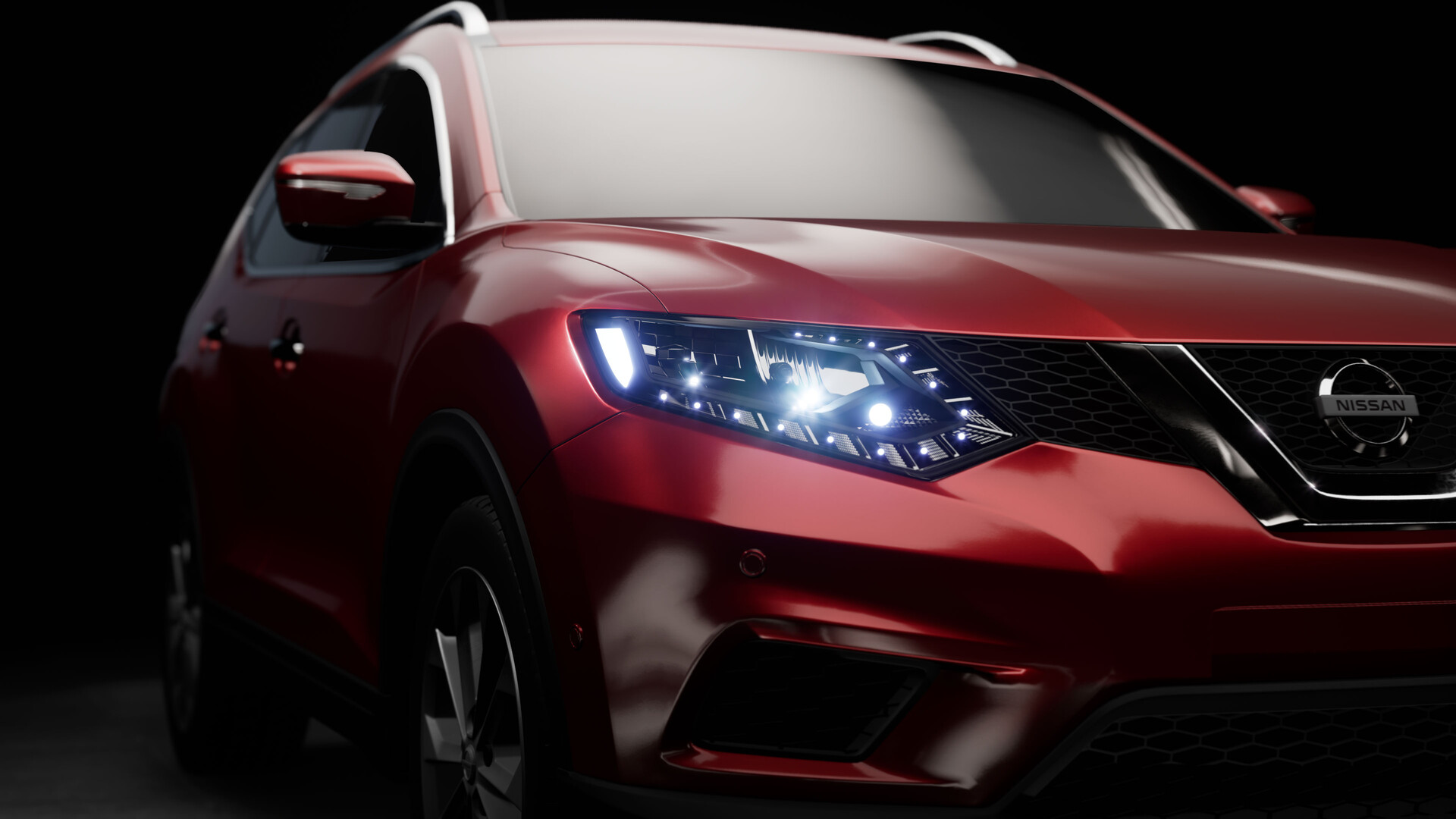 ArtStation - Automotive visualization. Test scene