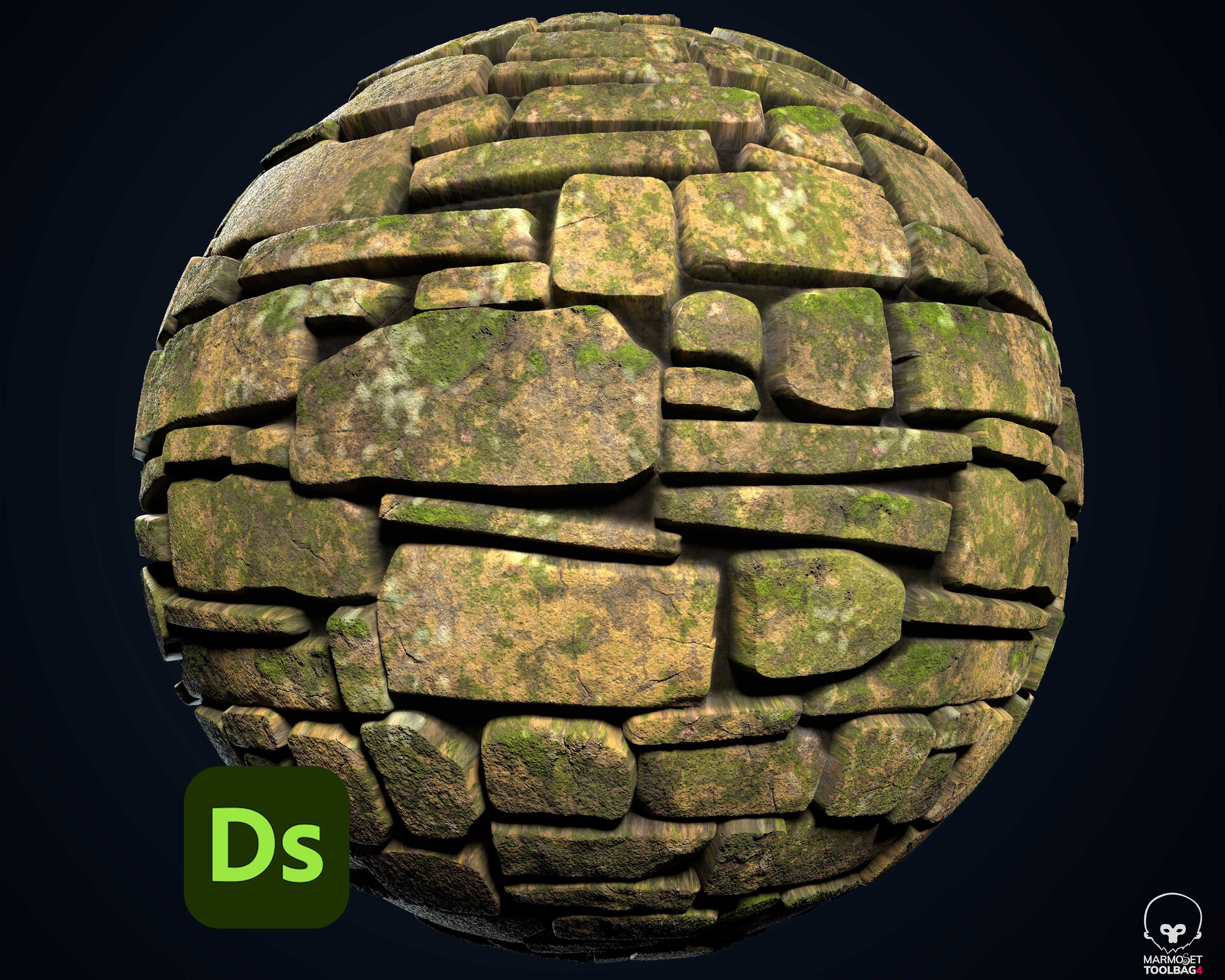 ArtStation - Rock wall material