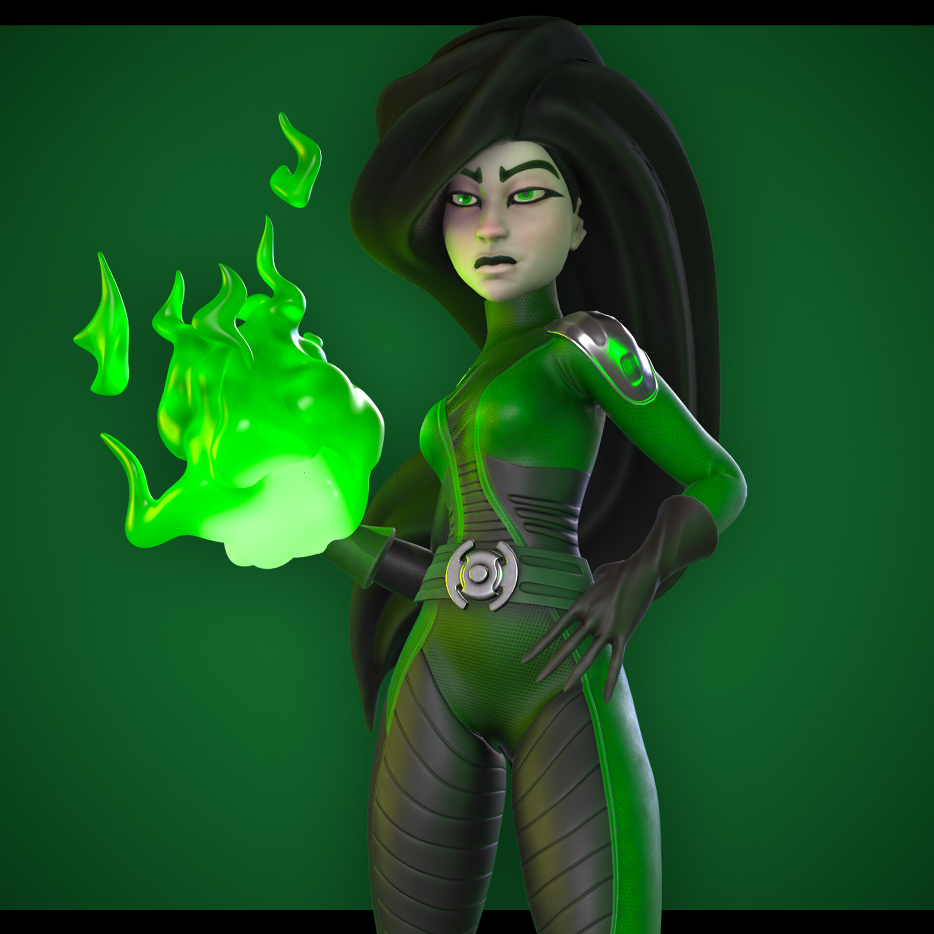 ArtStation - Shego (Kim Possible)