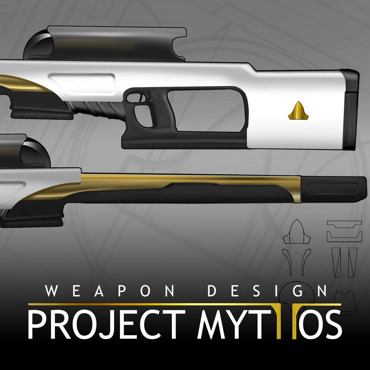 ArtStation - PROJECT MYTHOS // SNIPER RIFLE CONCEPT