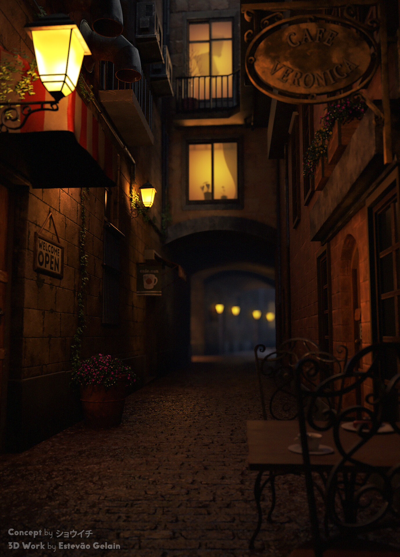 ArtStation - The Italian Street