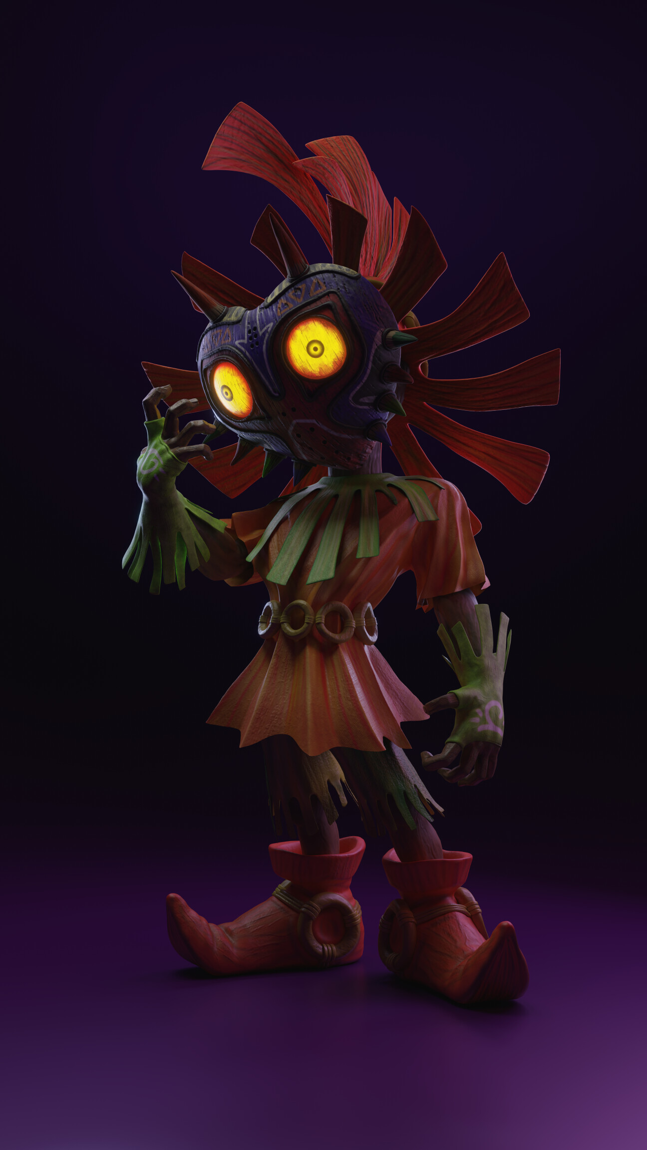 ArtStation - Skull Kid - Majora's Mask
