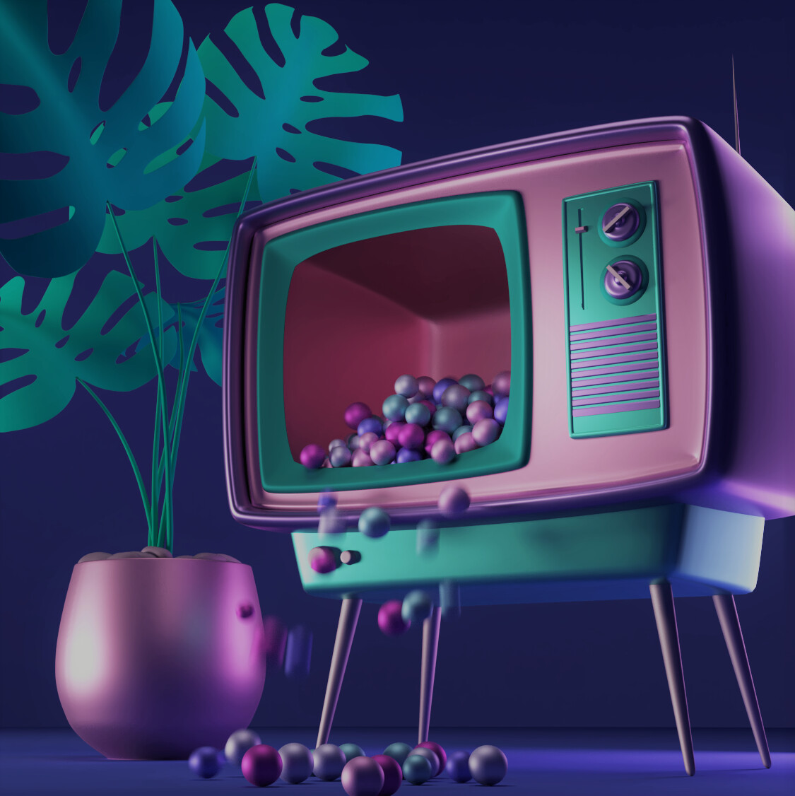 ArtStation - Bubble Gum TV