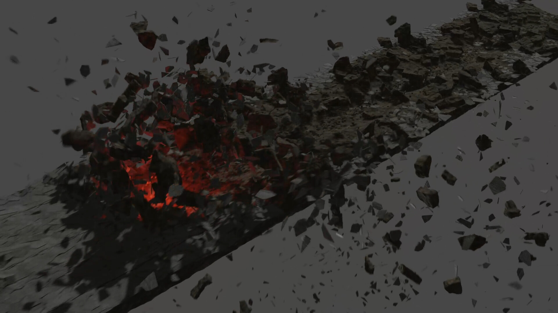 ArtStation - VFX Road destruction