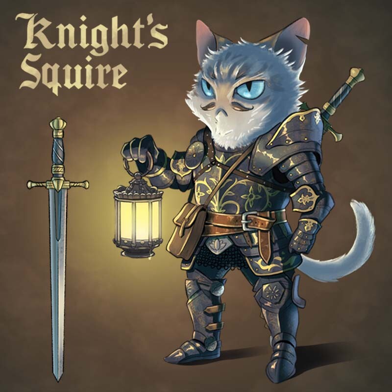 ArtStation - Knight's Squire - Character Design