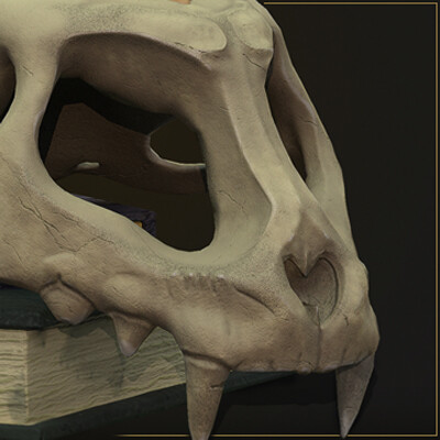ArtStation - Creature skull