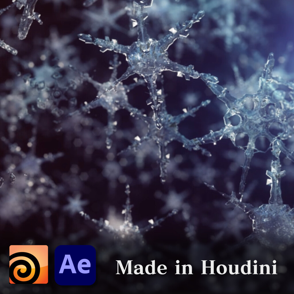 ArtStation - Abstract Snow.