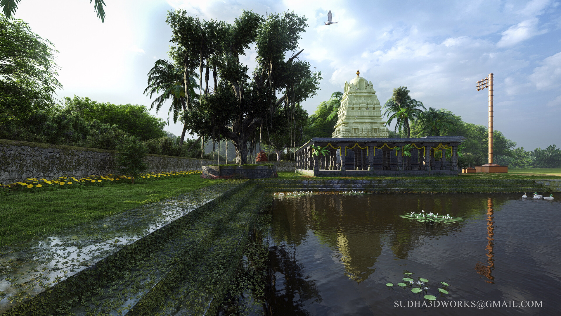 ArtStation - Sivalayam Temple