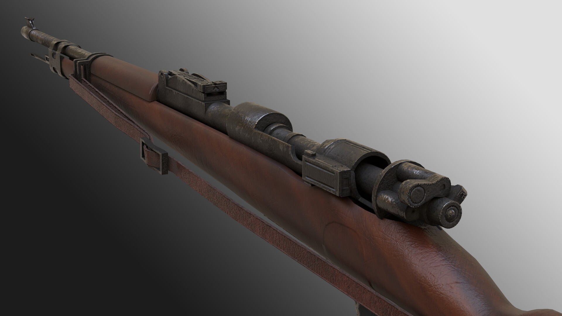 ArtStation - KAR-98K_GAMEREADY ASSEST