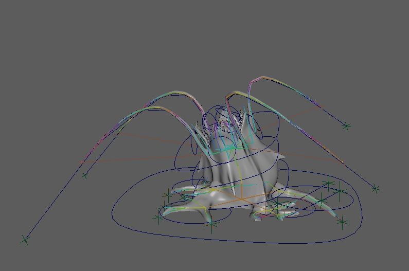 ArtStation - plant monster rig