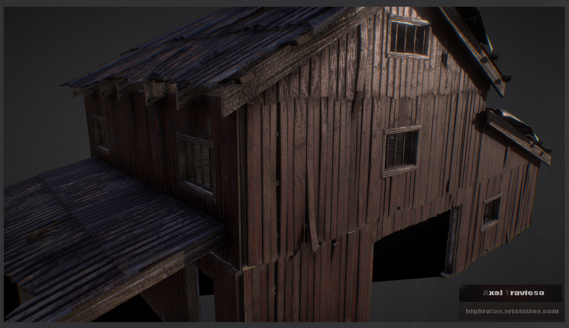 ArtStation - House barn Modular