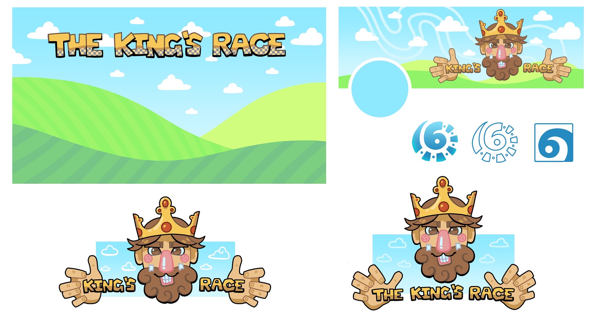 ArtStation - Kings Race UI Design