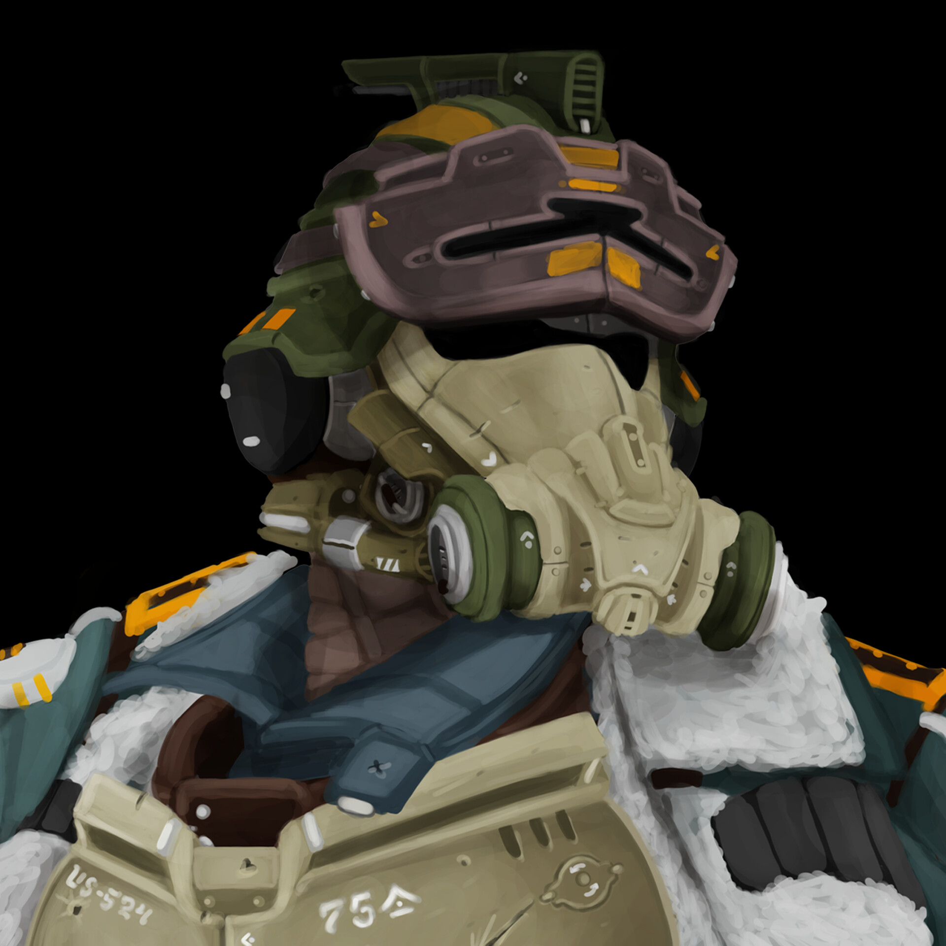 ArtStation - Peacekeeper Commander: Character Concept with Process