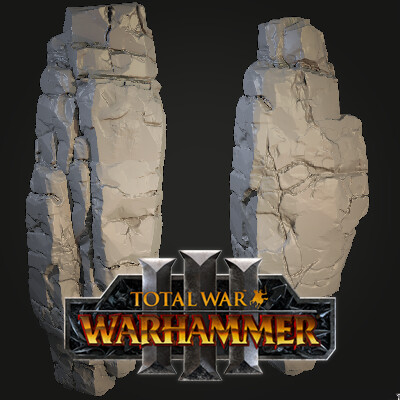 ArtStation - Total War: Warhammer 3 - Global Rock Set