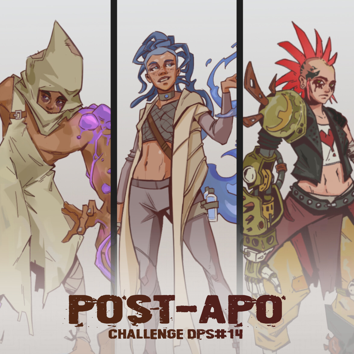 ArtStation - Post-Apo – DPS challenge