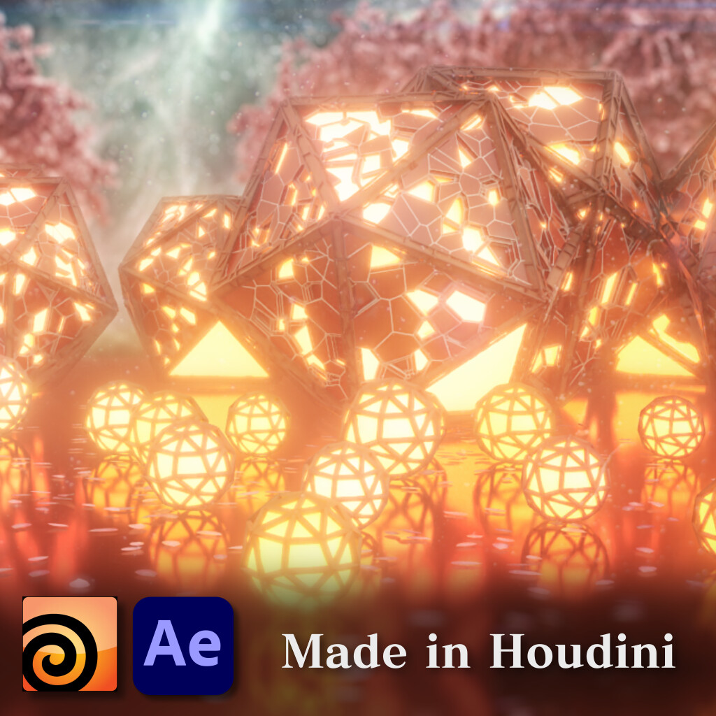 ArtStation - Work done when I was a beginner with Houdini.