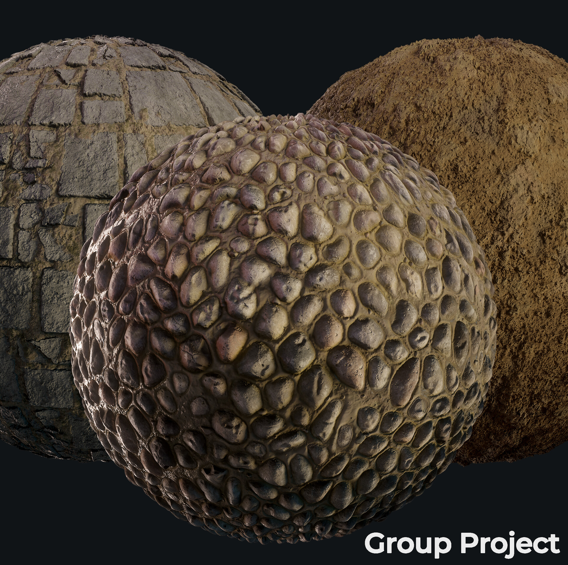 ArtStation - Demon's Souls Inspired Materials