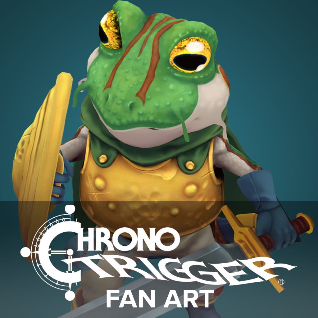ArtStation - Frog Chrono Trigger FanArt