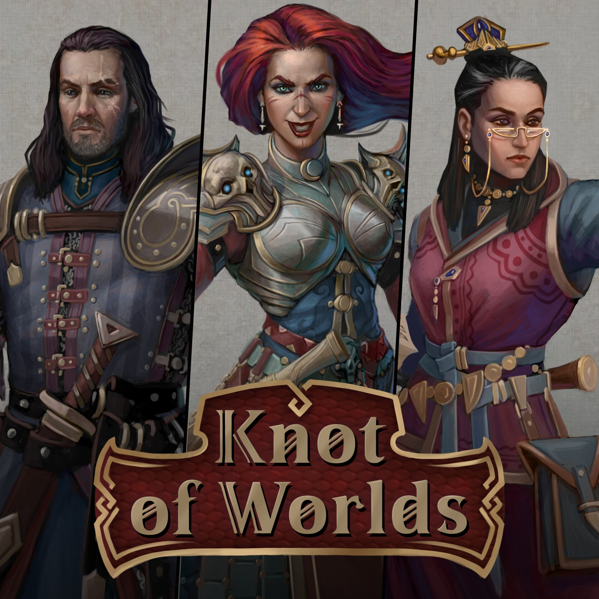 ArtStation - Characters concept for "Knot of worlds" Prt 4