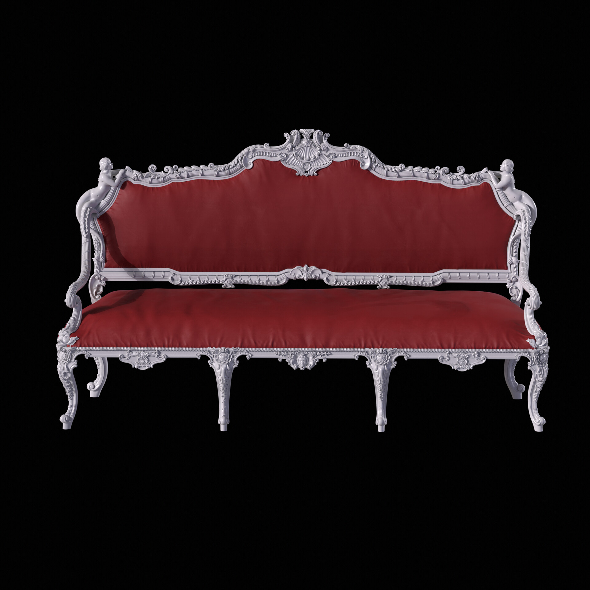 ArtStation - Sofa modeling